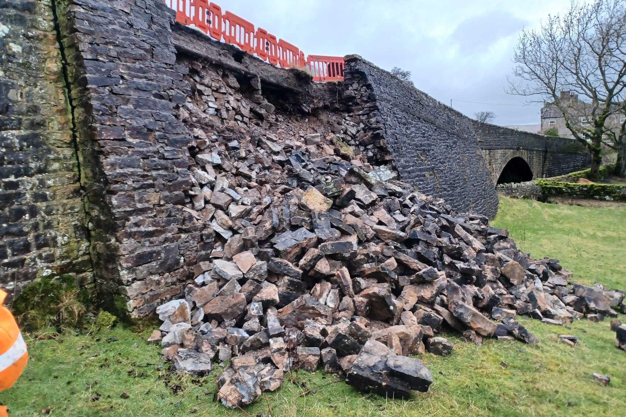 Fore Gill Bridge: Collapsed Yorkshire Dales bridge reopens after £2.2m ...