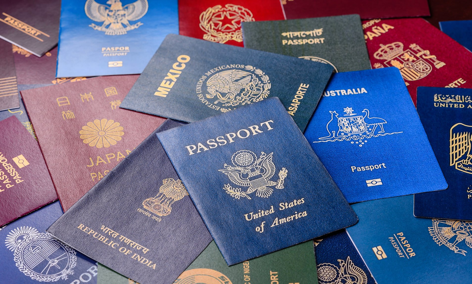 Why passports only come in four colours and what each one means