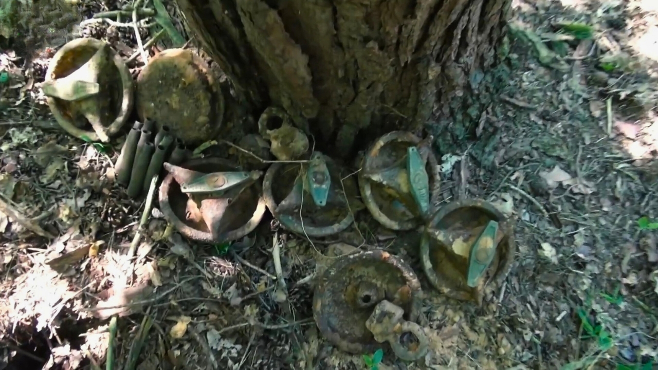 American artillery clues and a gold-plated relic emerge from a hidden ...