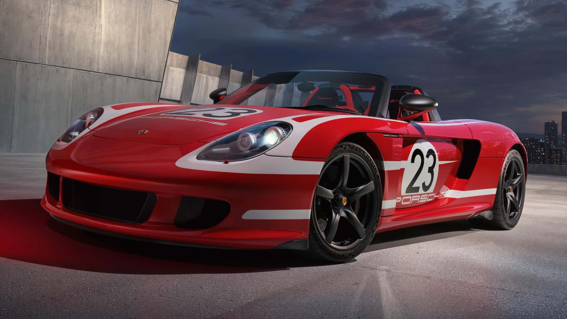 Porsche resets a Carrera GT to zero miles, literally