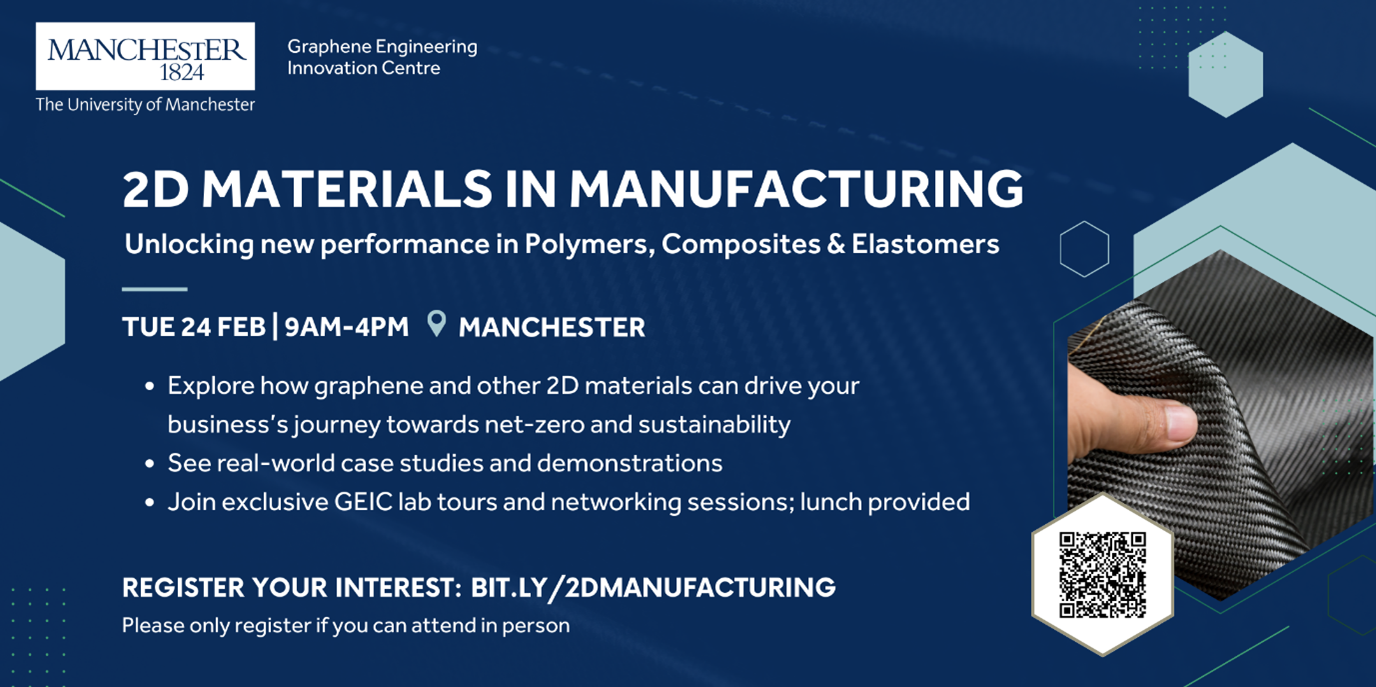 2D materials in manufacturing: Industry invited to discover the future ...