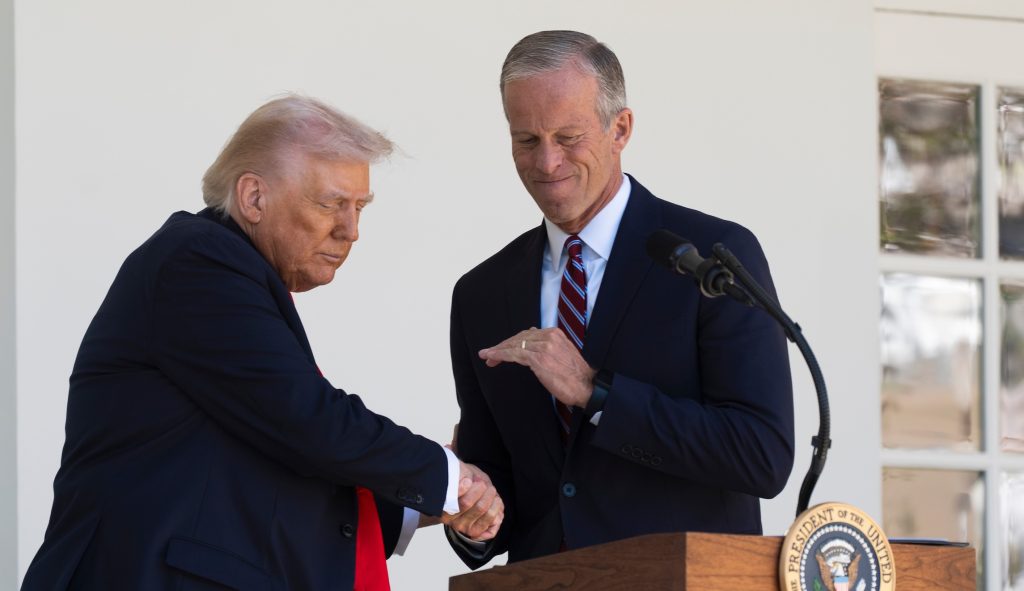 Thune banks on Trump endorsement power to protect Senate majority