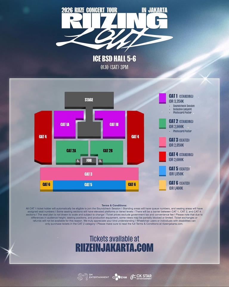 Ini segala hal tentang konser RIIZE 2026 RIIZE CONCERT TOUR [RIIZING ...