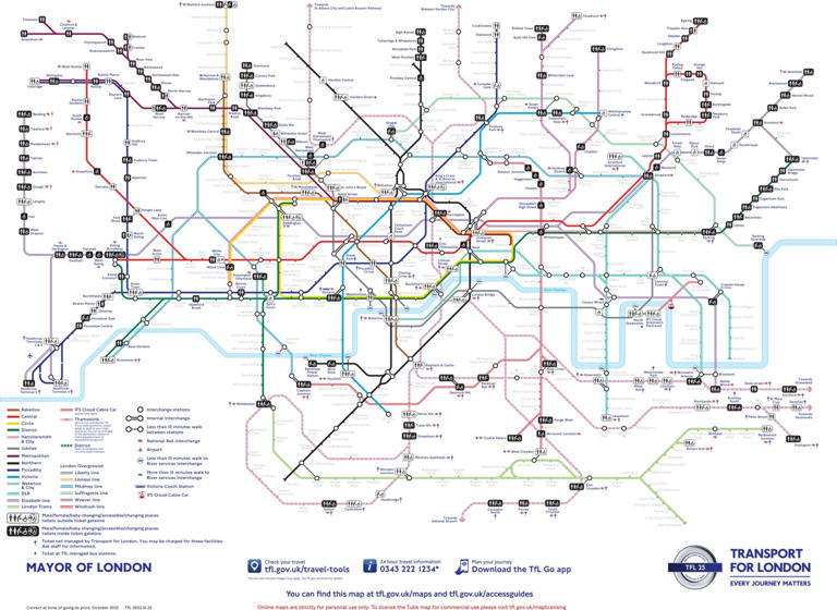 Map reveals all of the Tube stations that have toilets