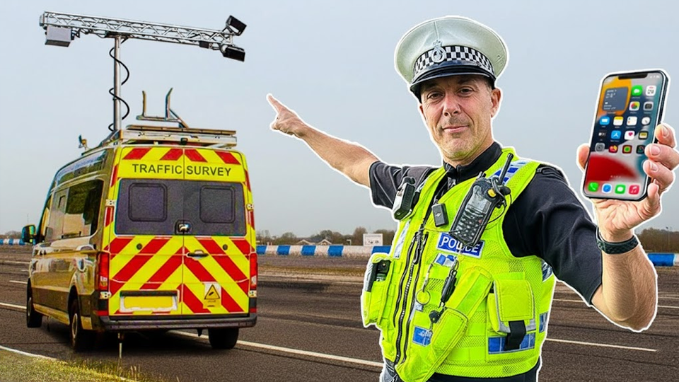 How police detect mobile phone use while driving
