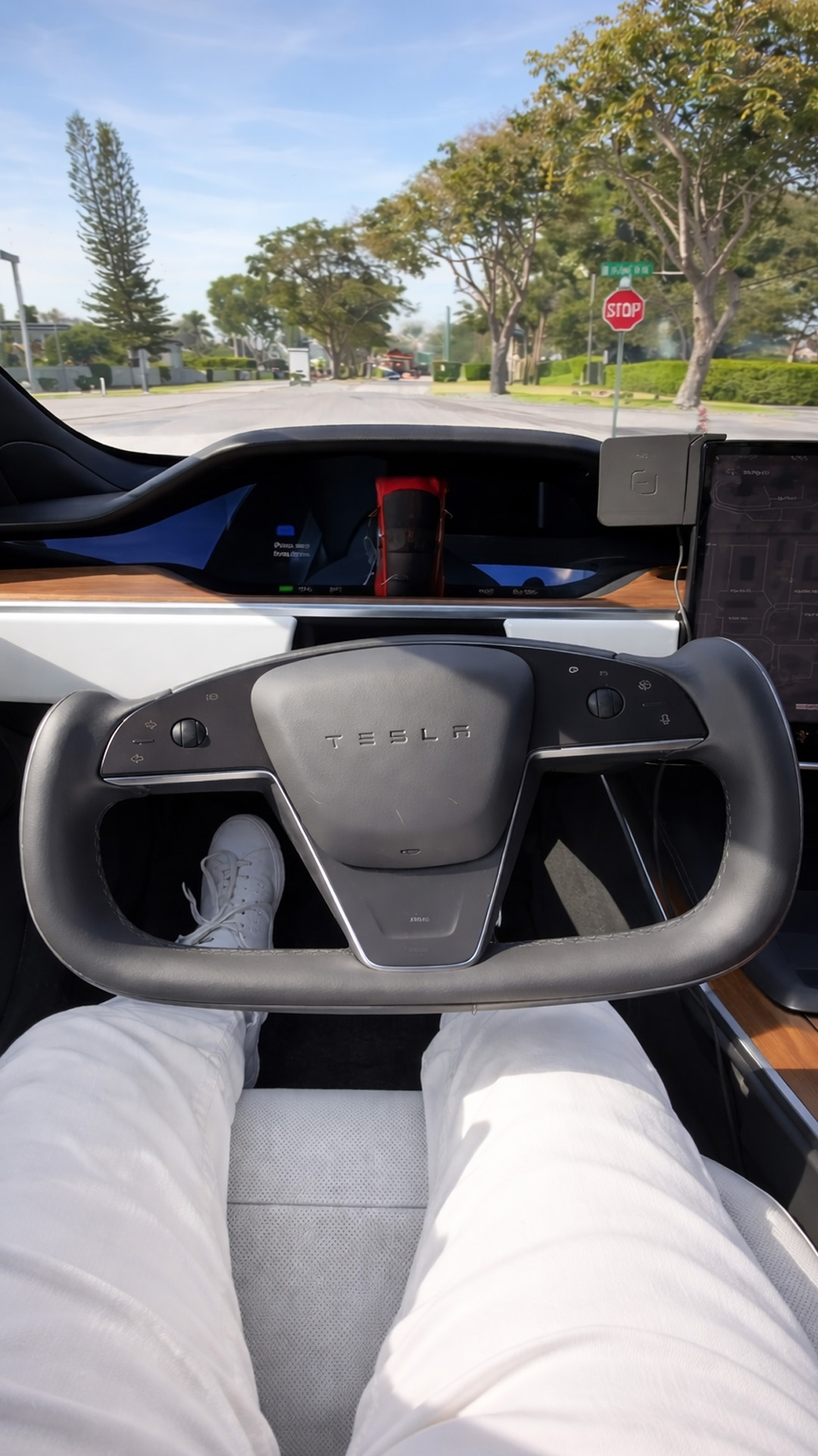 This Tesla Model S feels like an F1 car
