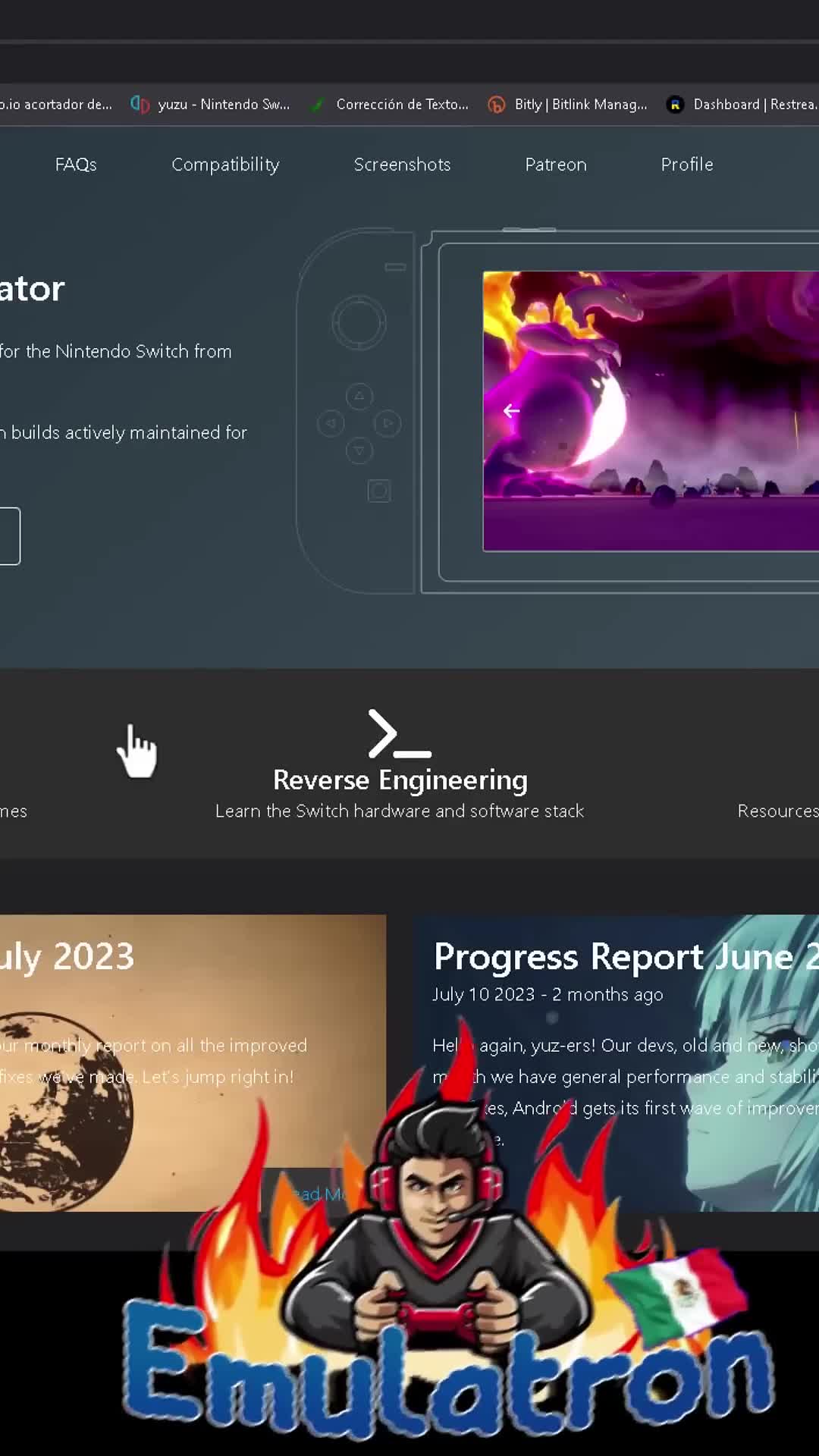 Yuzu - emulador de Nintendo Switch para PC