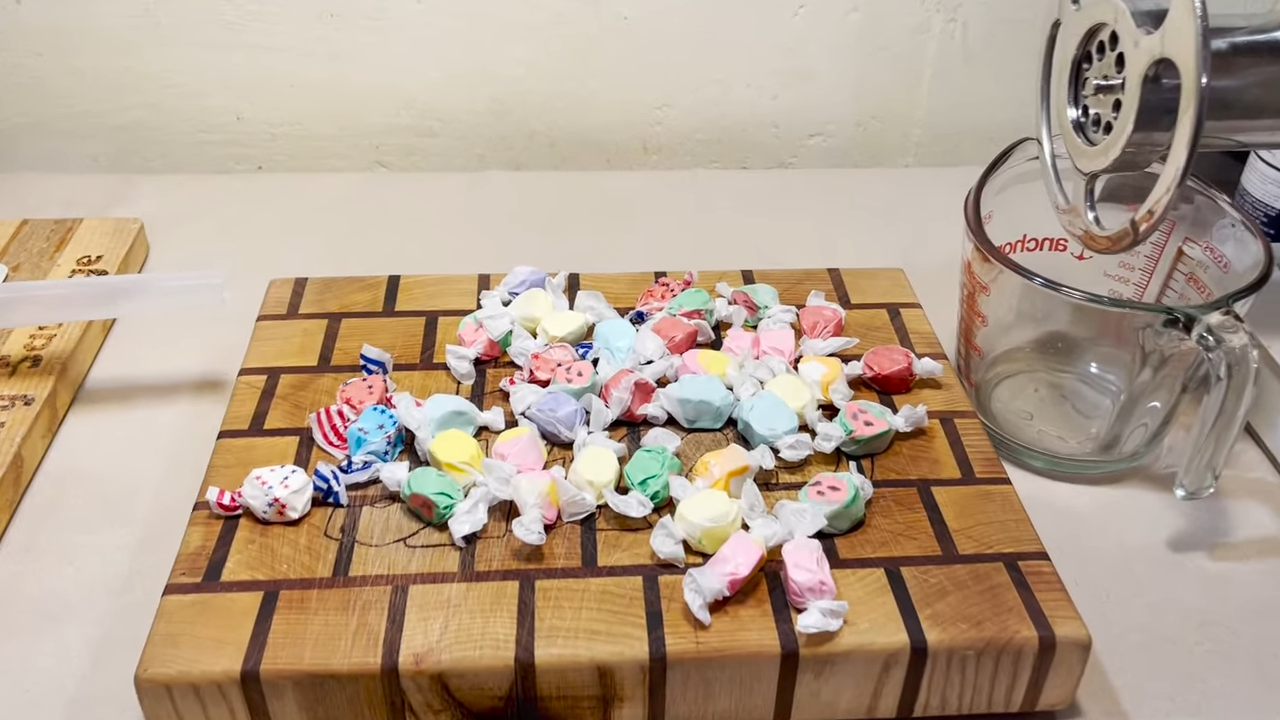 This shouldn’t exist: salt water taffy turned into sausage!