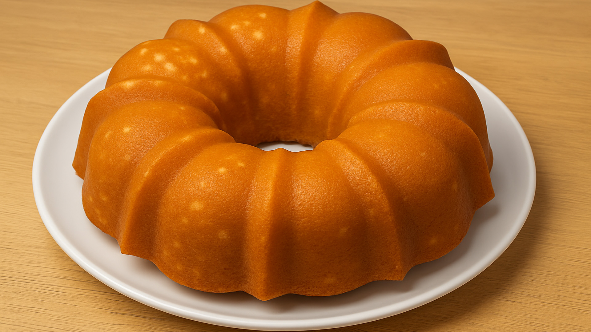 How to make plain bundt cake