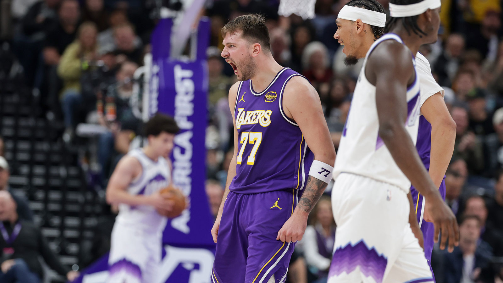 Lakers’ Luka Doncic singles out 1 fan for constantly trash-talking him