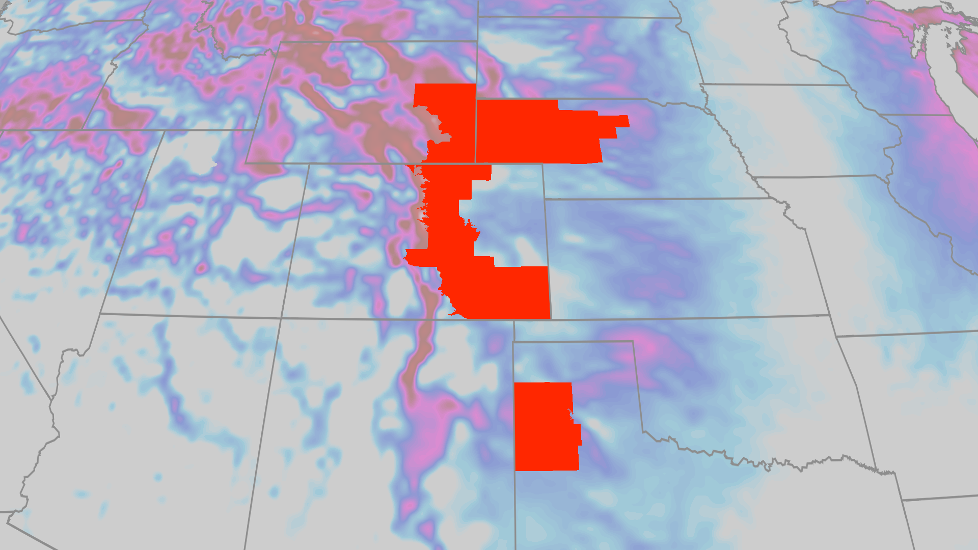 High winds, low humidity bring fire danger to Rockies