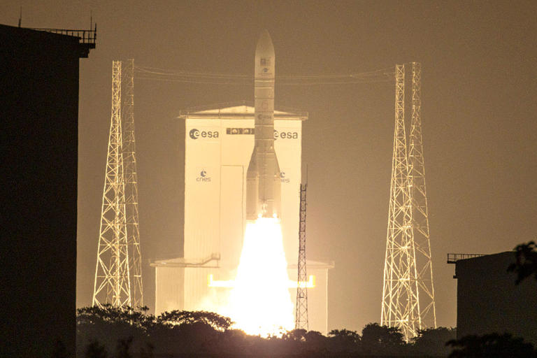 Successful satellite launch by the European Space Agency