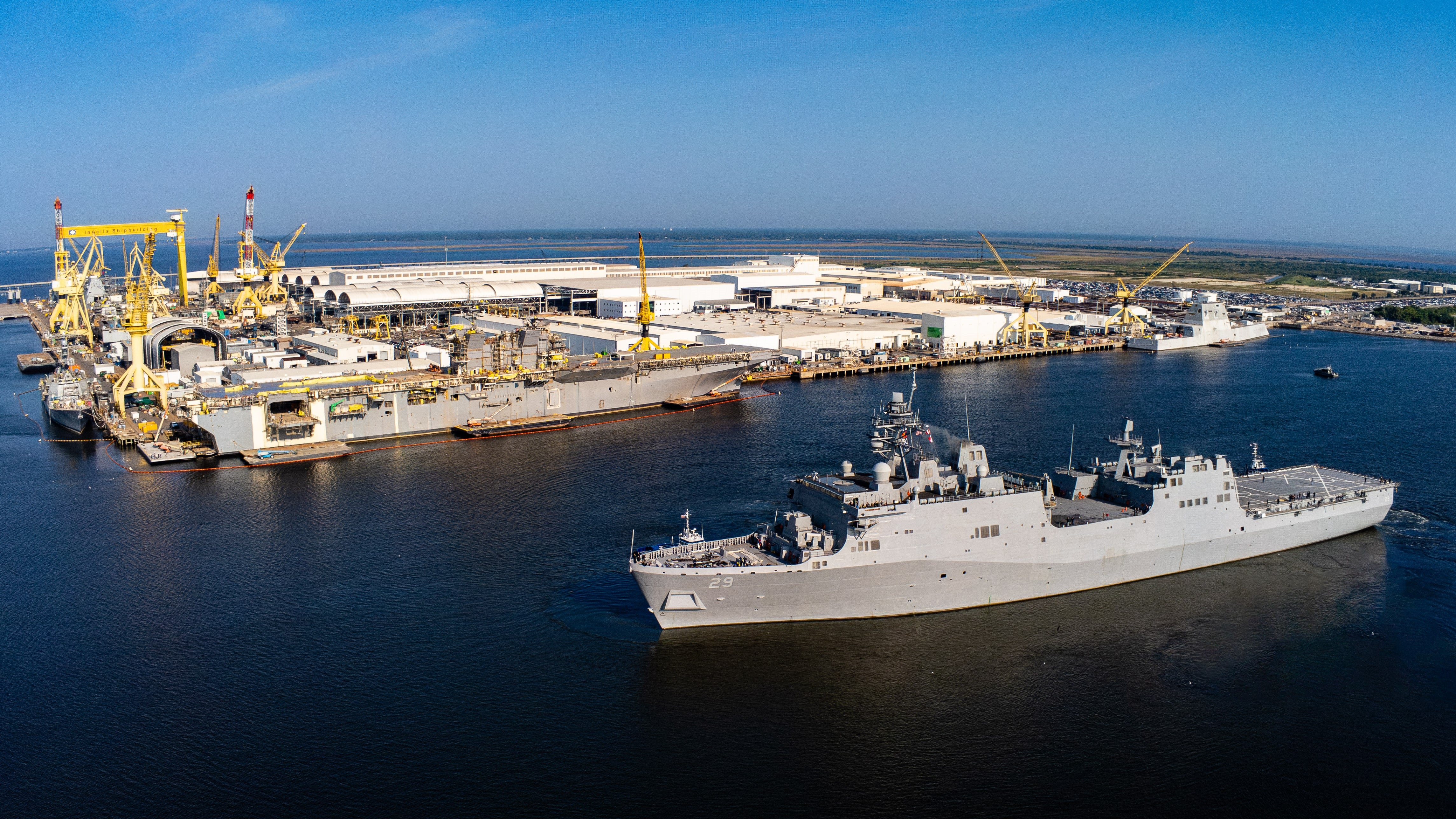 Ingalls Shipbuilding selected to build ship for Trump’s ‘Golden Fleet’