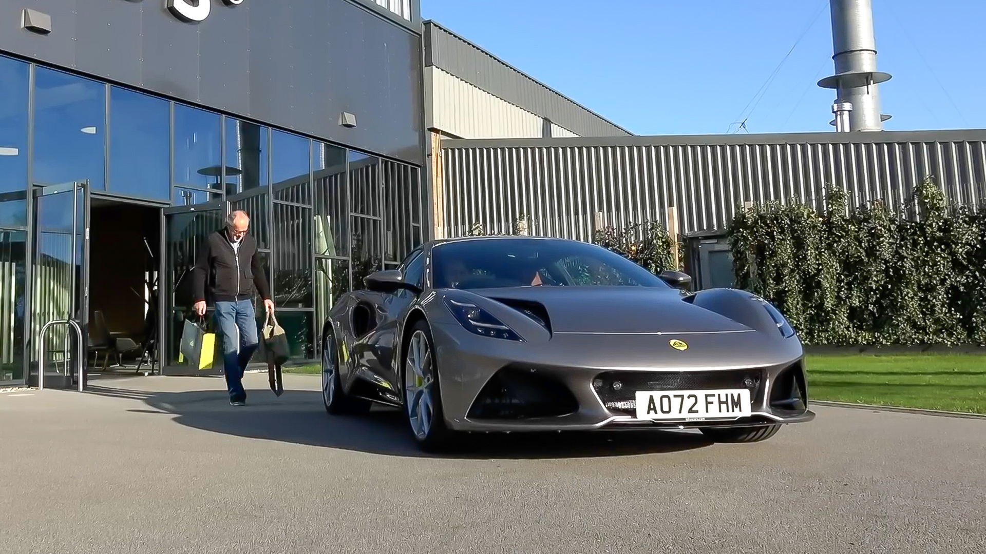 Collecting my new Lotus Emira at the factory