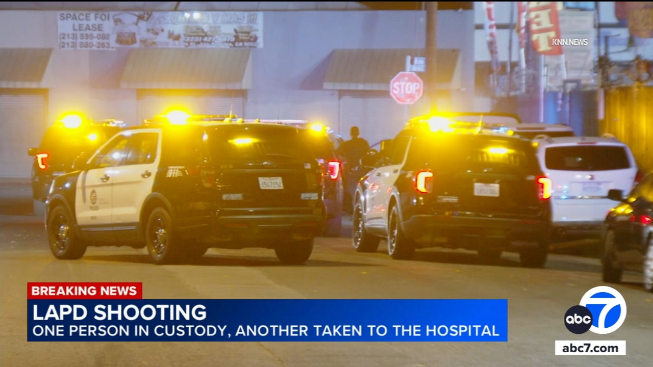 Suspect taken to hospital after police shooting during traffic stop in DTLA