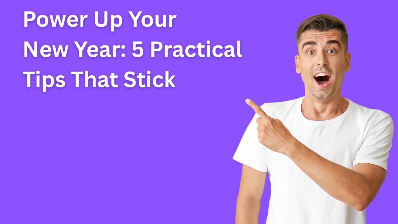 Five choices that shape a healthier new year