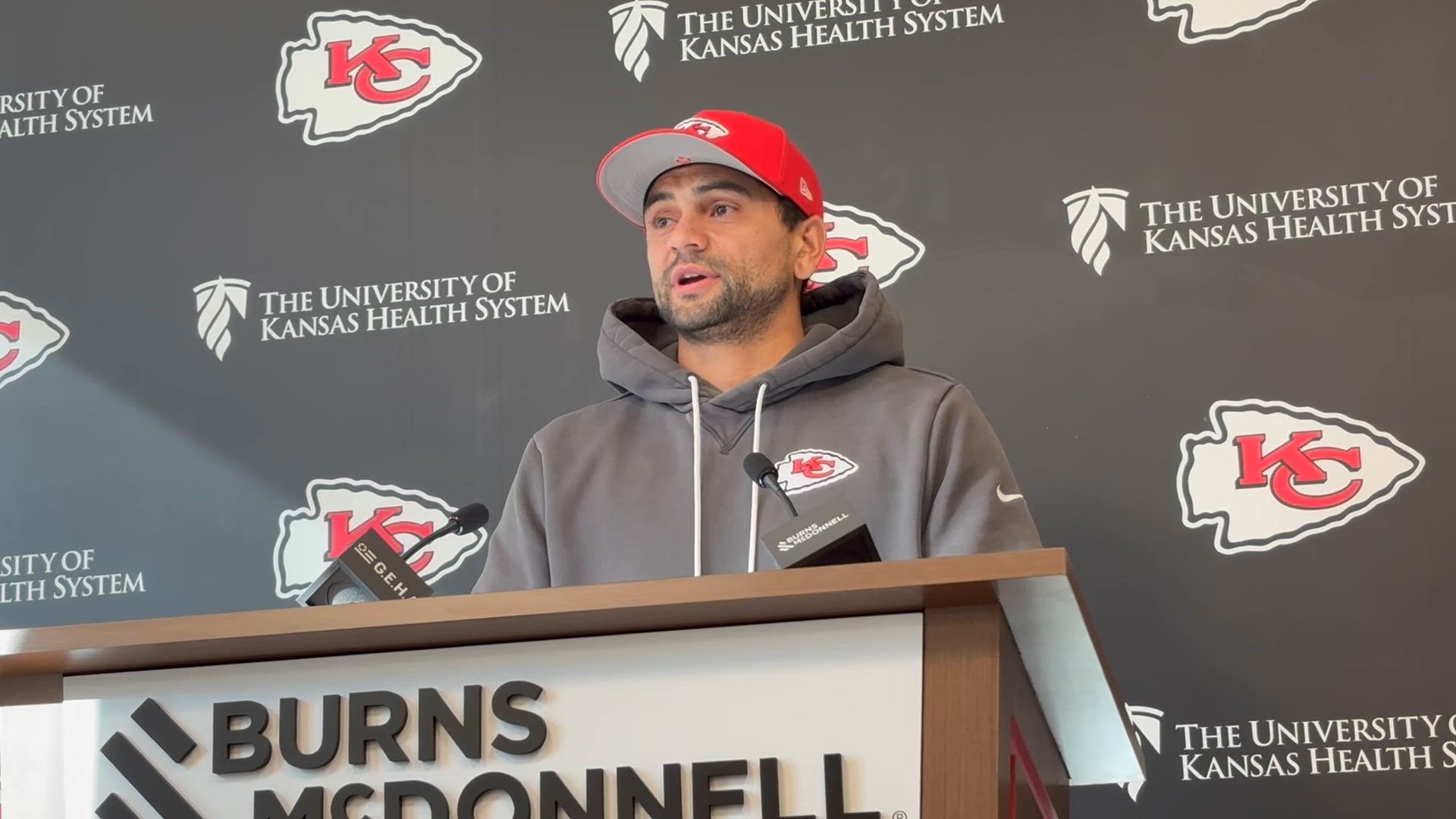 Kansas City Chiefs WR coach Connor Embree on the mood of the wide receivers