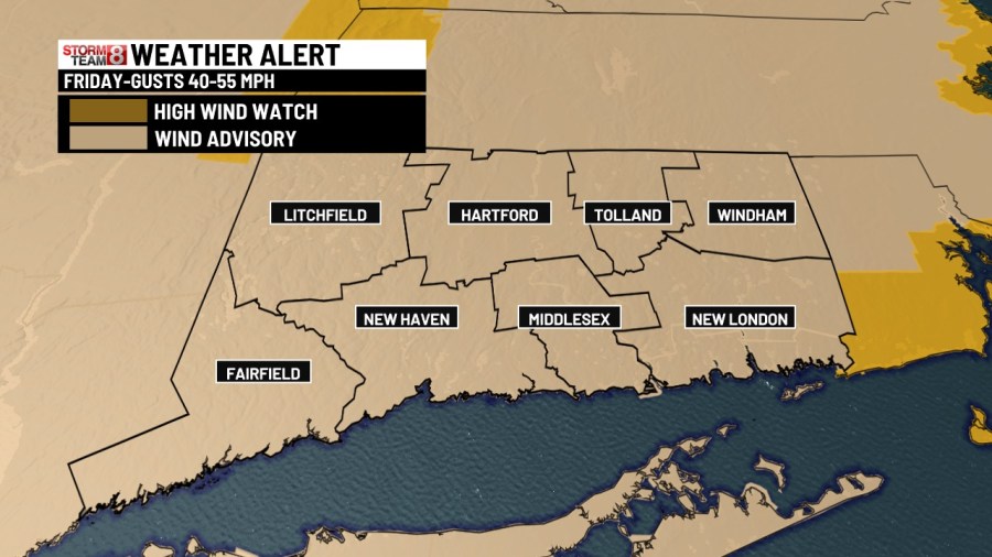 Heavy rain, strong winds may cause Connecticut power outages