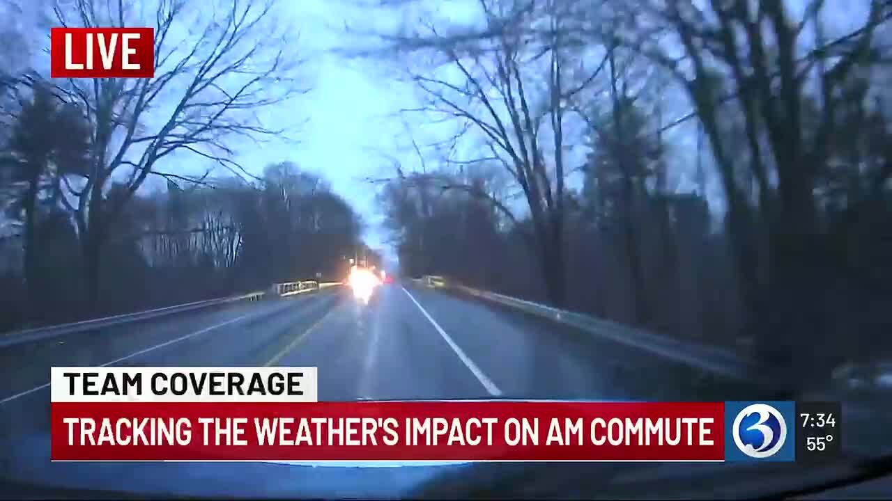 Strong winds and rain cause power outages, road closures