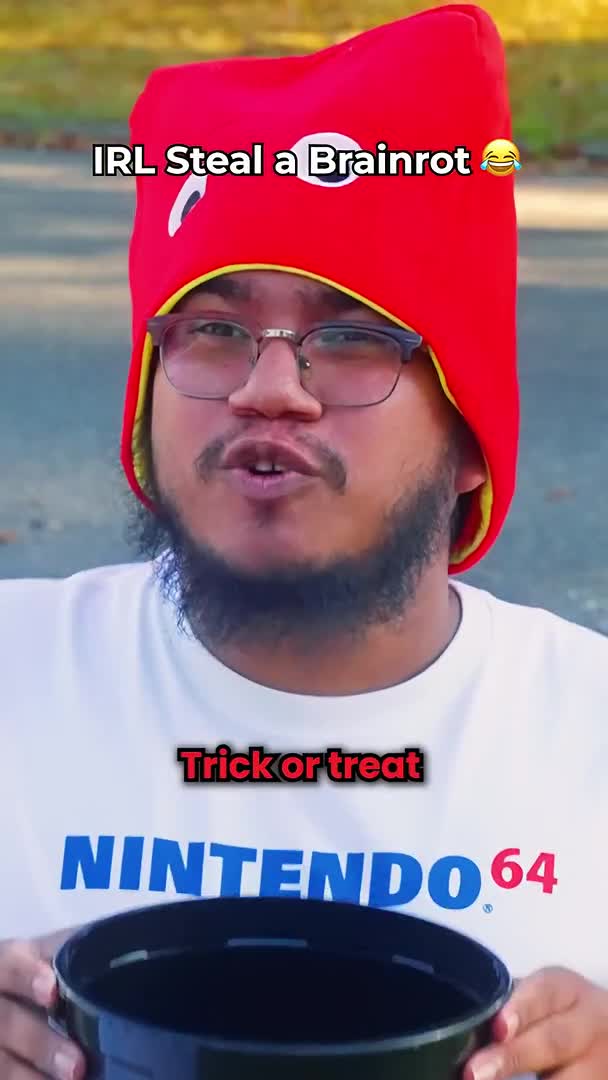 Steal a Brainrot player engages in amusing real-life antics.