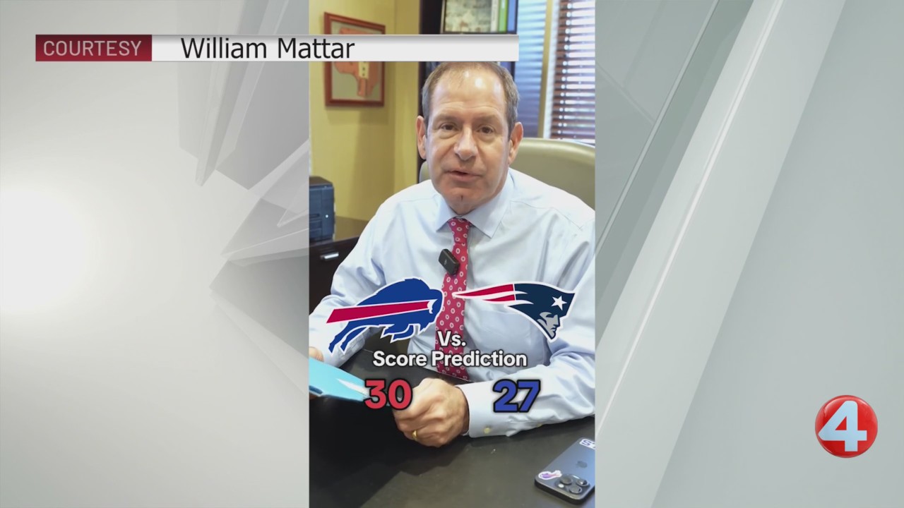 Attorney William Mattar predicts score for Sunday's game against the Browns