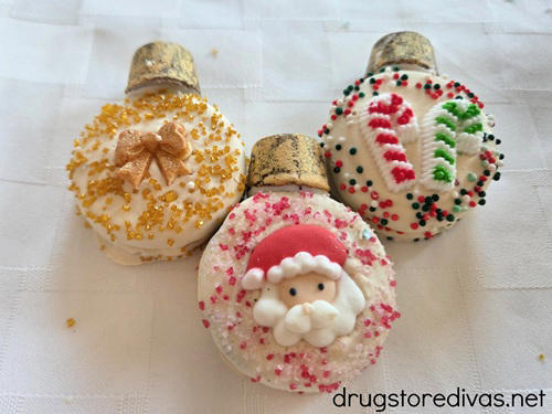 Christmas ornament Oreo cookies recipe