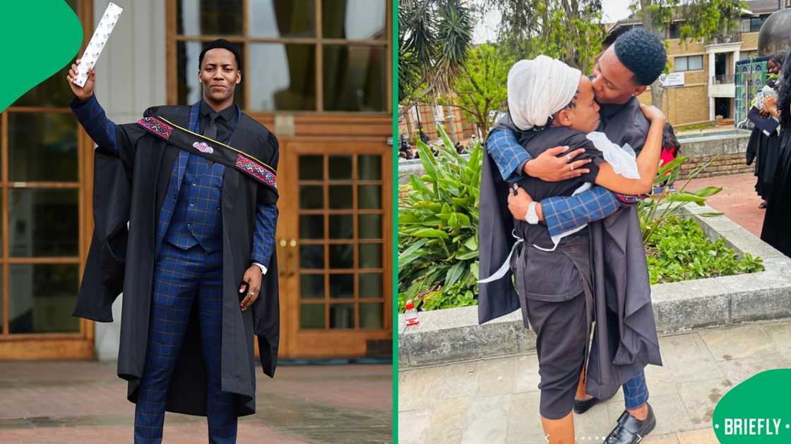 Keep in touch with her: 'Varsity mom' steals the show at student's ...