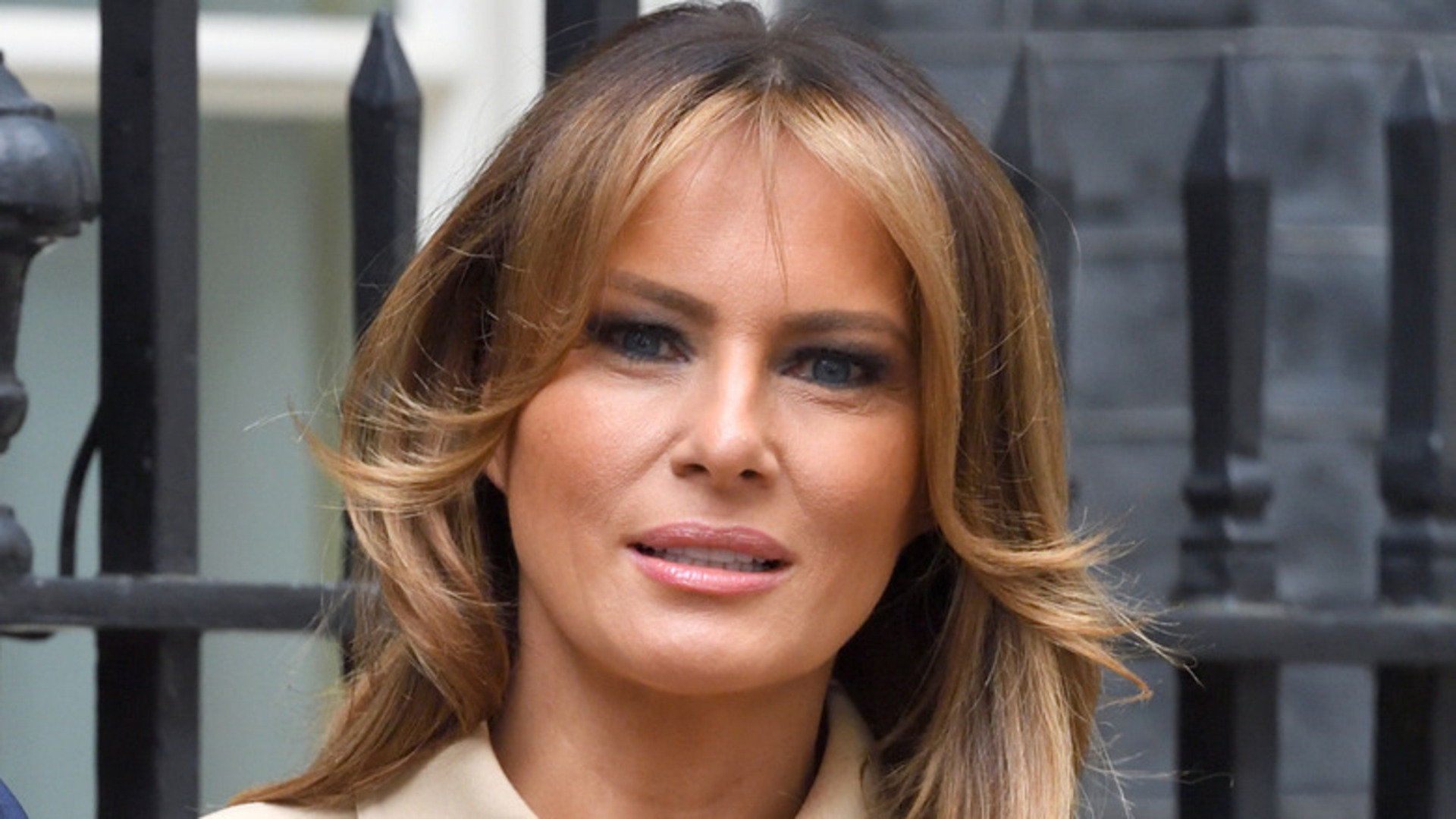 Melania Trump's natural hair color is so different from her usual look
