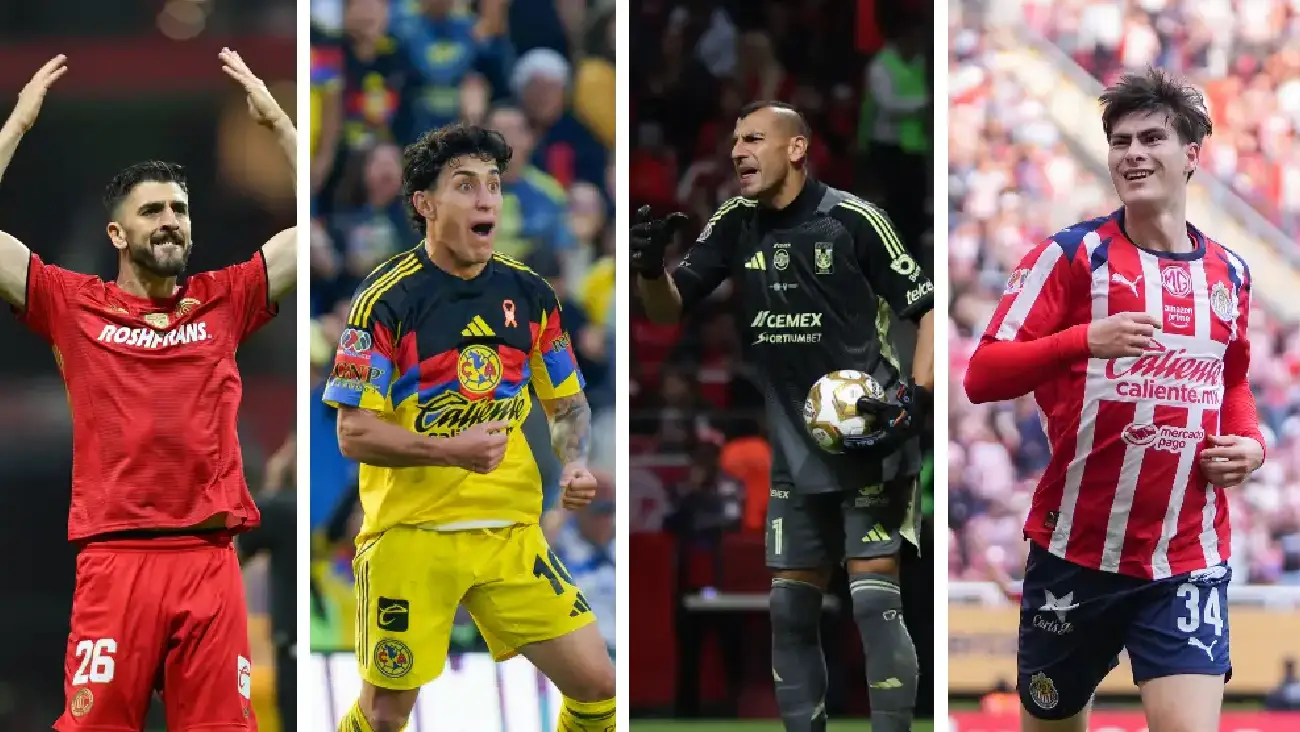 Liga MX anuncia los candidatos al MVP del Apertura 2025