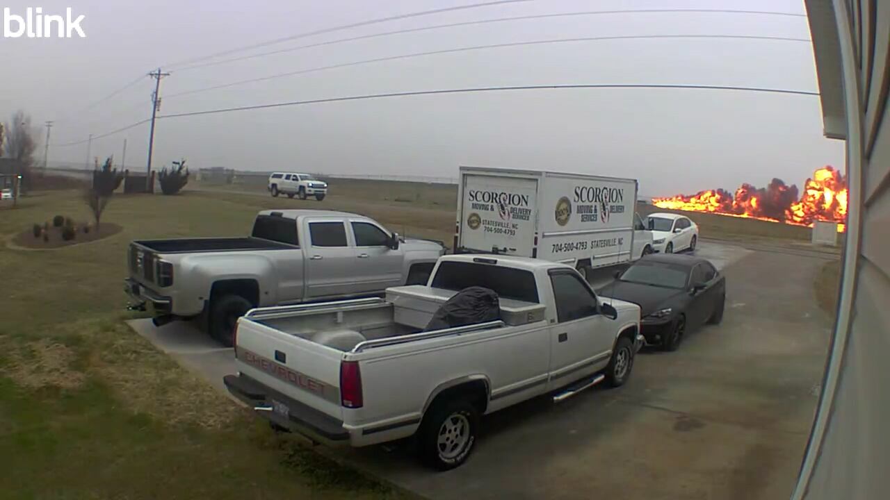 Intense video shows fiery plane crash that killed former NASCAR driver ...