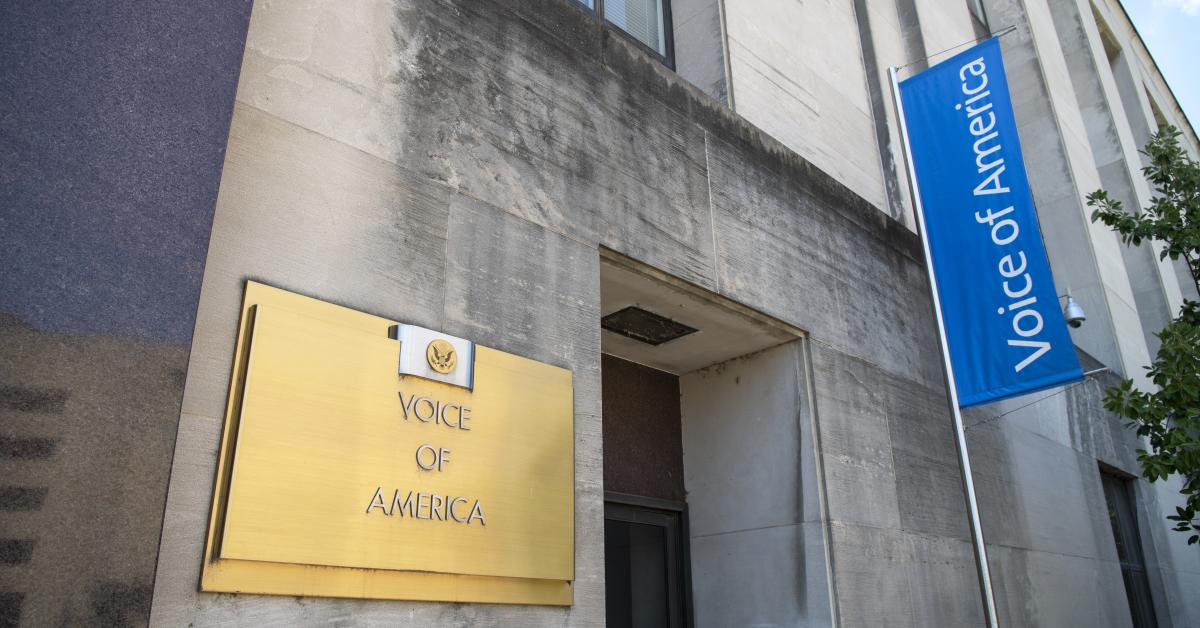 Appeals court suspends lower court order for Voice of America employees ...