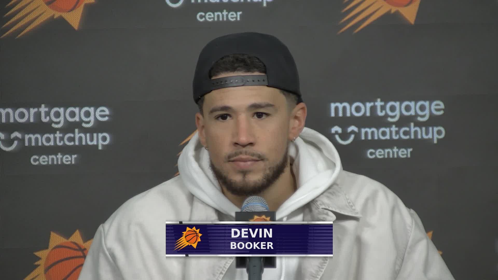 PHX 99, GSW 98: Devin Booker postgame media availability
