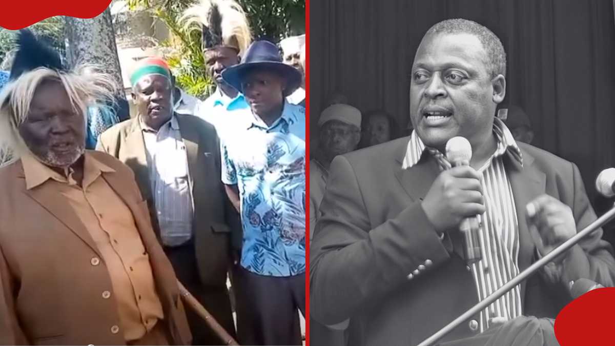 Tiriki elders conduct mourning rites at Cyrus Jirongo's home and call ...