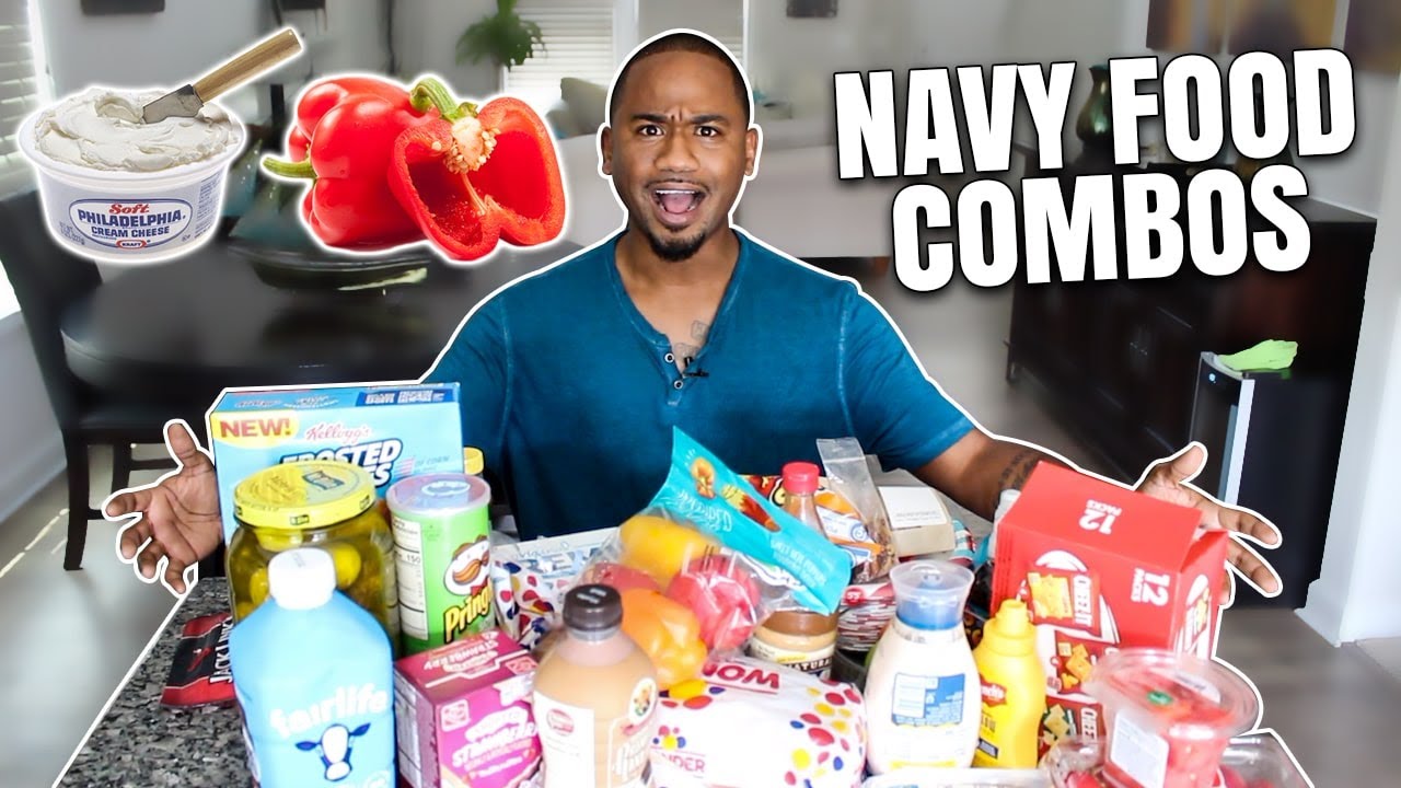 Weird food combos! Navy edition (pt 1) | Alonzo Lerone