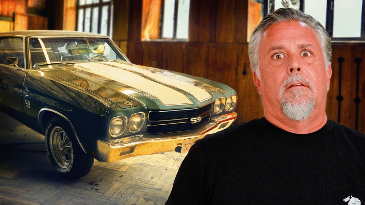 We found a perfect muscle car hidden in a barn