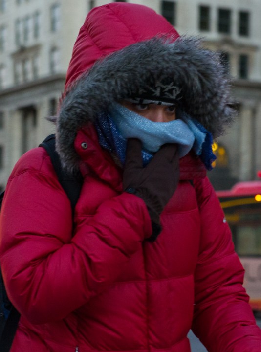 Bitter cold continues through the weekend