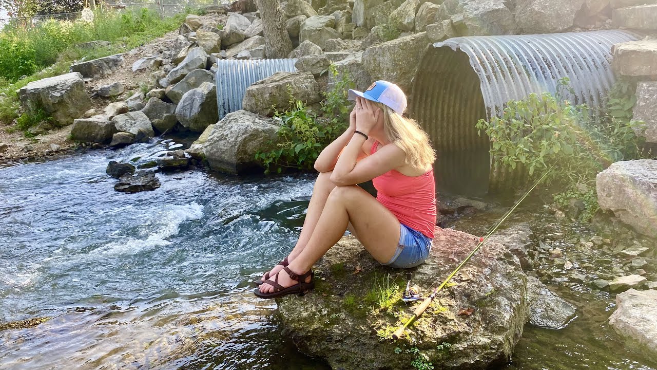 River fishing goes wrong after monster fish encounter