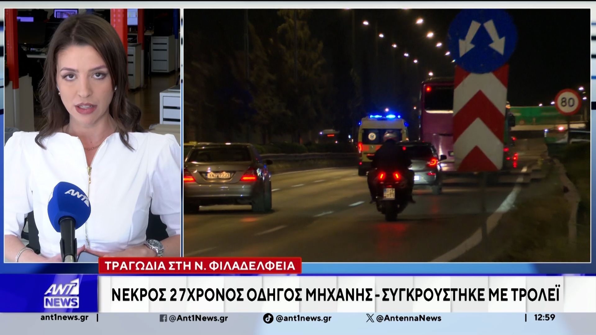 Τραγωδία στη Νέα Φιλαδέλφεια: Νεκρός 27χρονος μοτοσικλετιστής που ...
