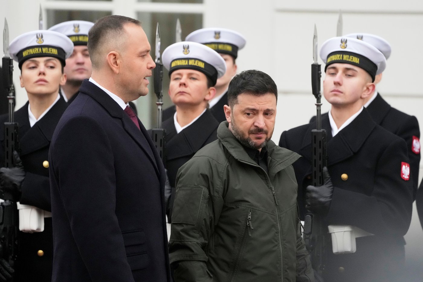 Ukrainian and Polish presidents show unity against Russia, address ...