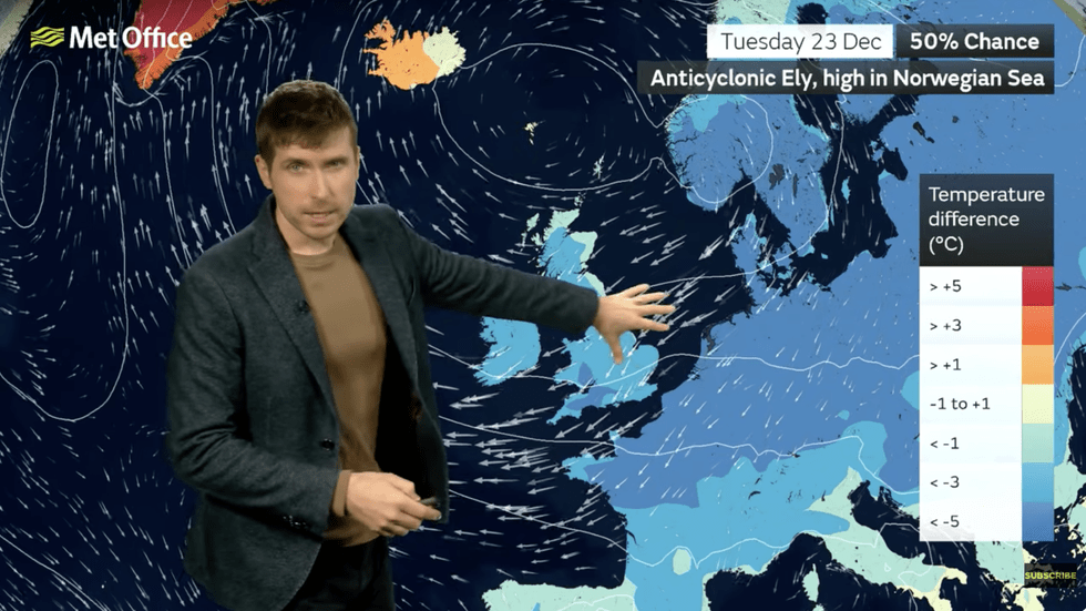 UK to be bashed with an eruption of thunder before temperatures plunge ...