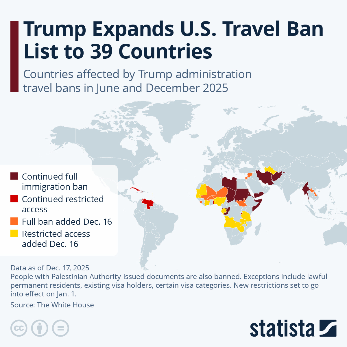 Trump expands US travel ban list to 39 countries