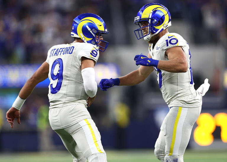 Watch: Cooper Kupp went so far out of his way to find Matthew Stafford ...