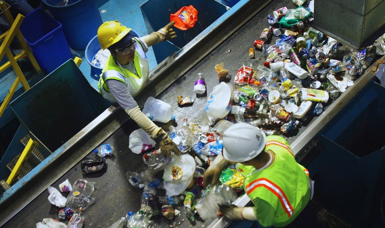 We were promised that plastic waste would be recycled into new products ...