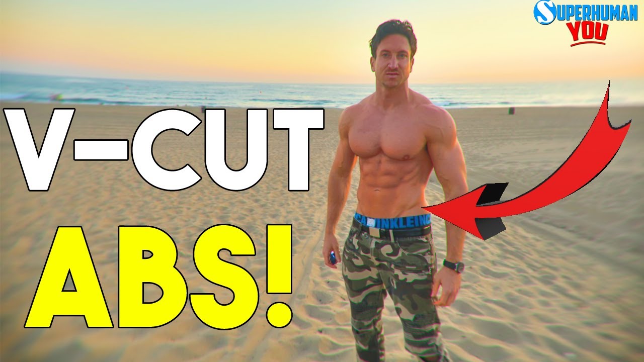 Get the V-lines using seven top exercises for sharp V-cut abs