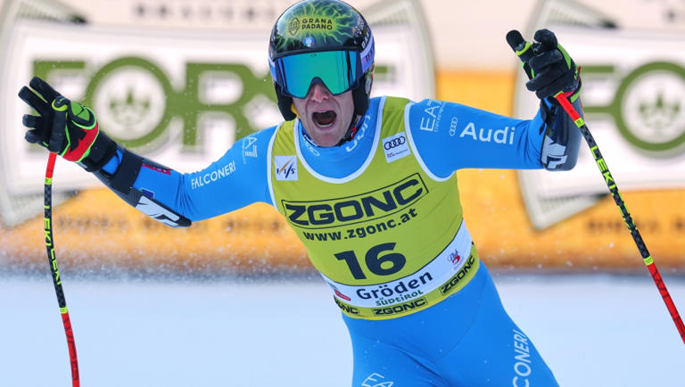 SuperG Val Gardena: vince Zabystran, Franzoni terzo con dedica a ...