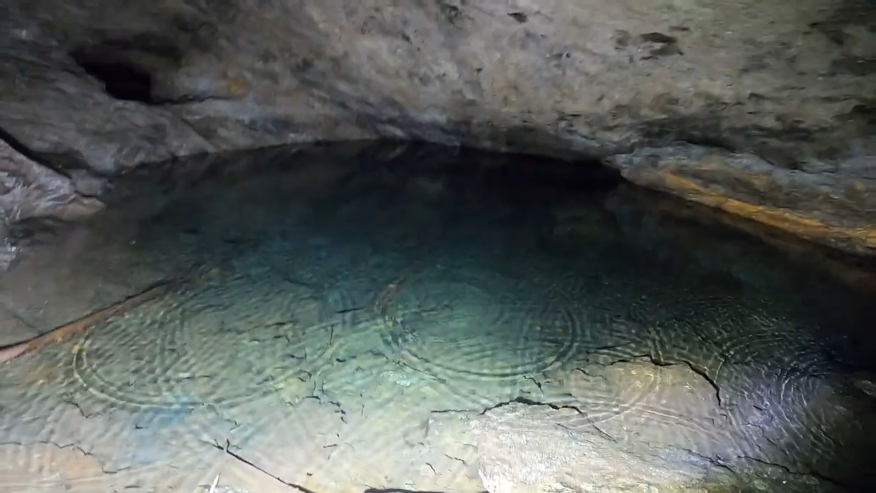 This old mine felt like it could collapse at any moment