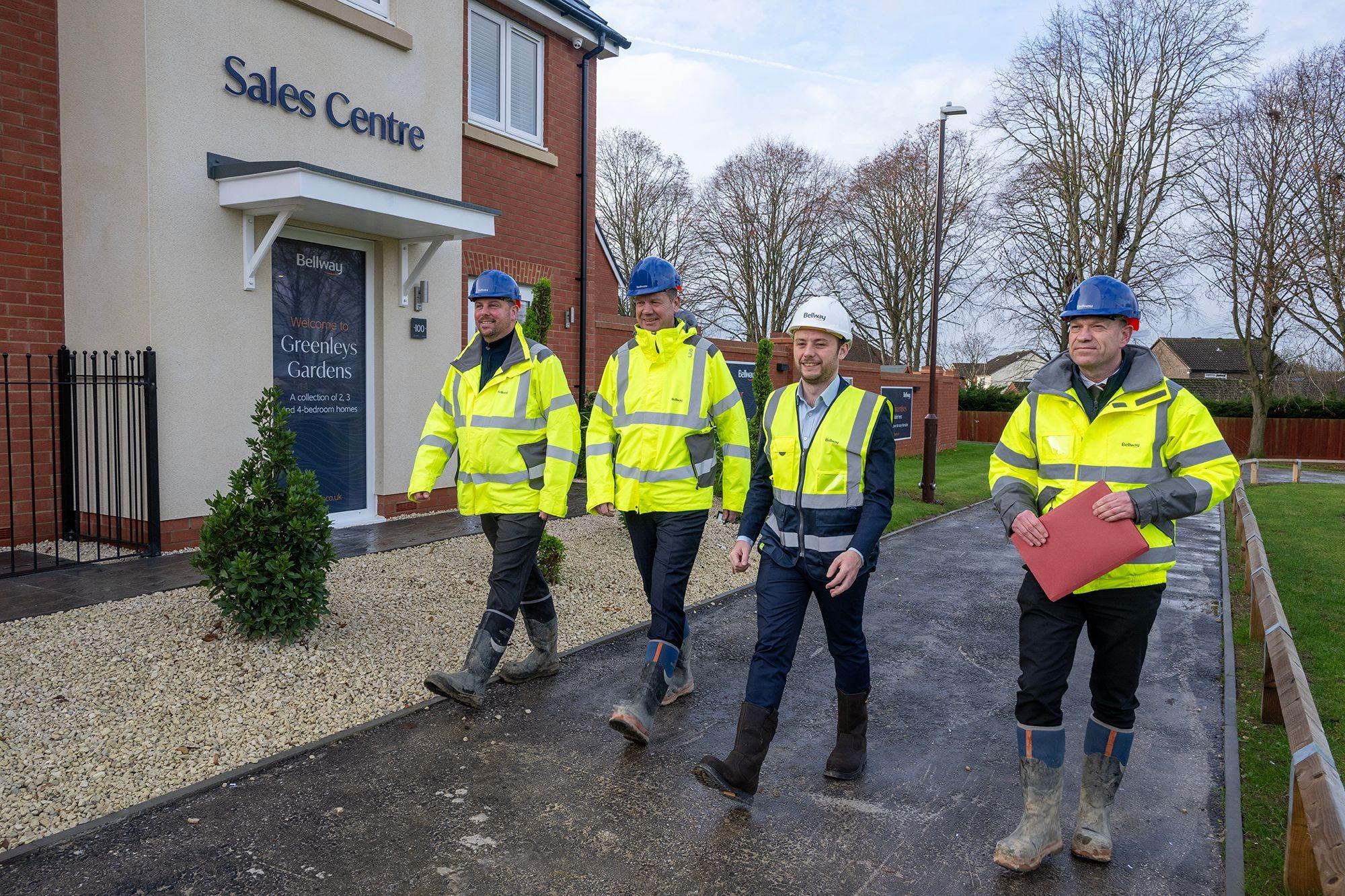 MP praises focus on community facilities on visit to Greenleys Gardens ...