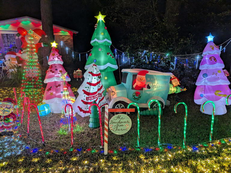 Best decorations? Tallahassee's twinkling for the 2025 Tour of Lights