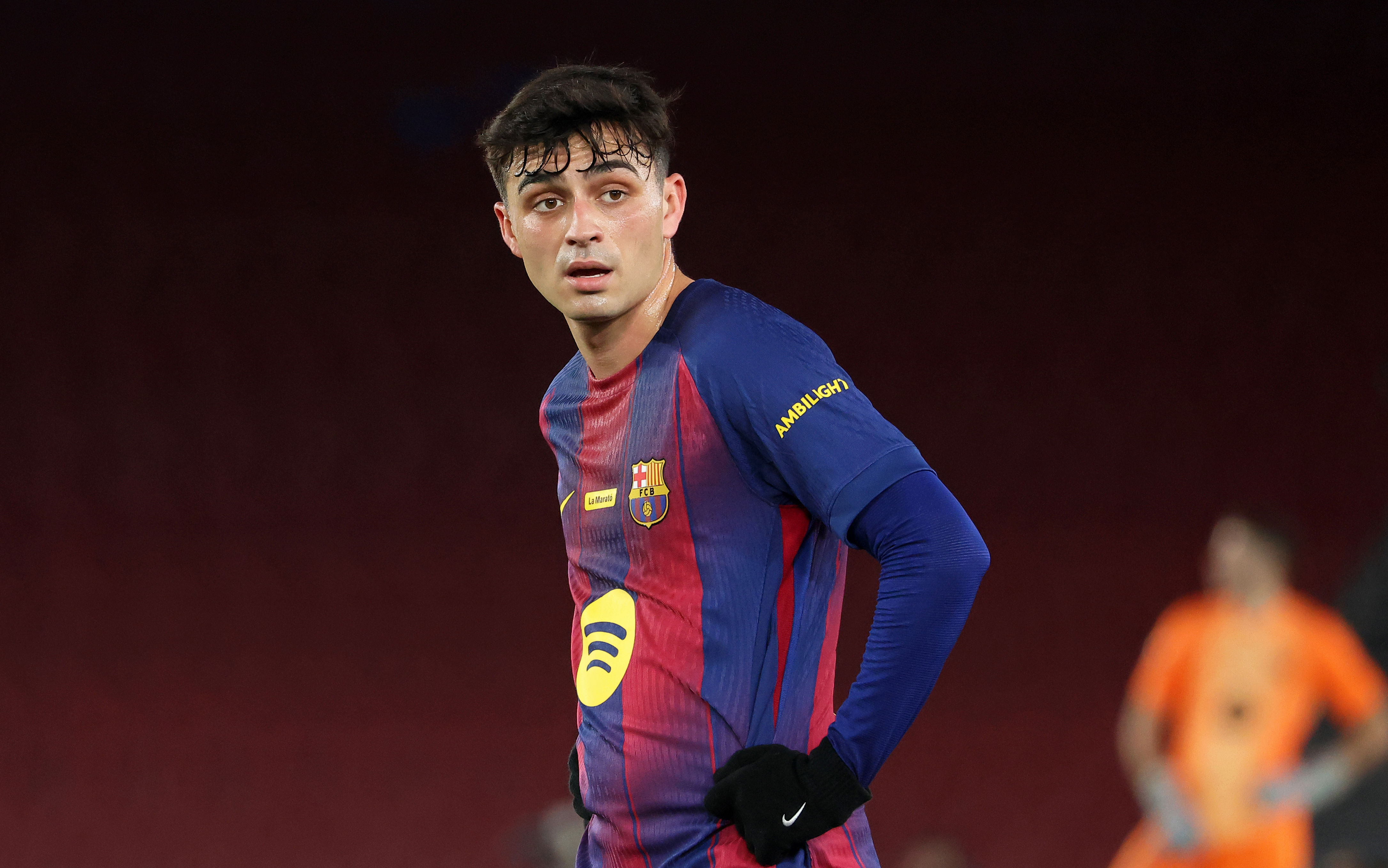 Hansi Flick explains why Pedri is only on the bench for Barcelona ...