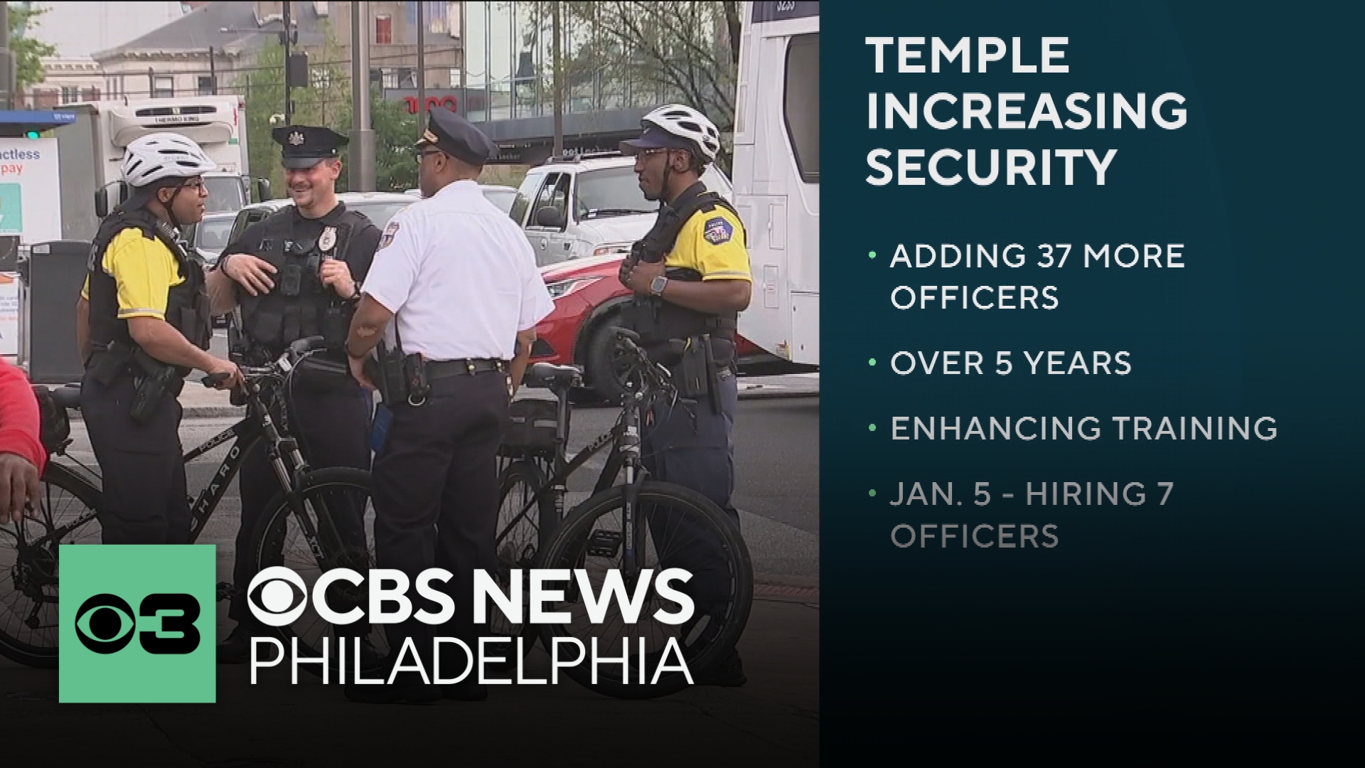 Temple University to hire more than 30 police officers after ...